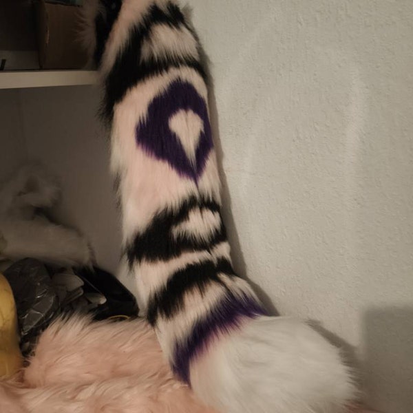 DIGITAL Tiger Tail Pattern for Fursuits & Cosplay - PDF Download - Etsy