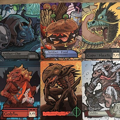 Food Token Custom Altered MTG Magic the Gathering Fantasy Board Game ...
