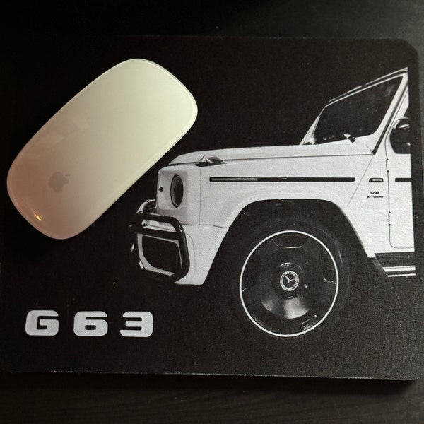 Mercedes Benz G63 AMG Monoblock Rim Mouse Pad | Mercedes Benz Gift ...