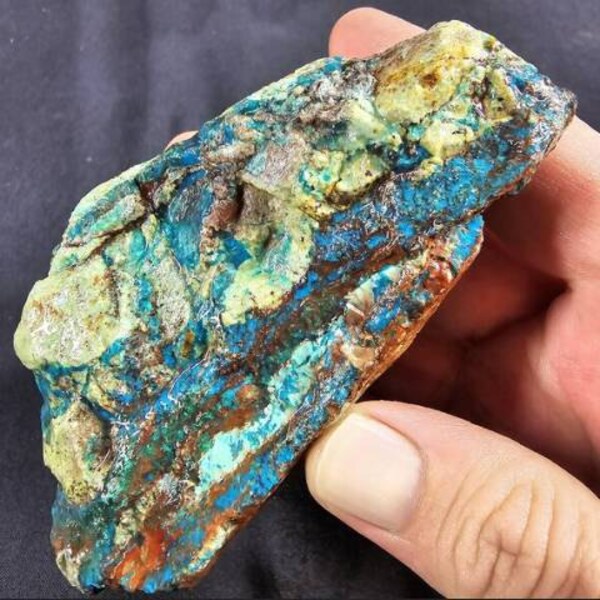 No.8 Turquoise 59 Grams Old-stock No.8 Turquoise Nugget Stabilized US ...