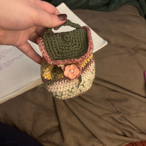 Vial Dice Bag Crochet Pattern, Holds 1 Set, Dnd, Tabletop Gaming, Dice ...