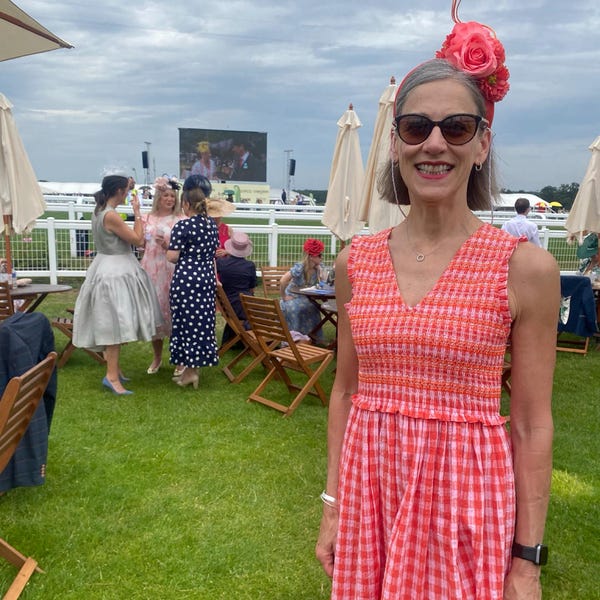 Lilac Feather Fascinator Races Wedding Guest Headpiece Hairband Alice ...