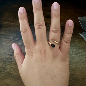 Tapeline Ring,tape Measure Ring,style Ring,brass Tapeline Ring,modern ...