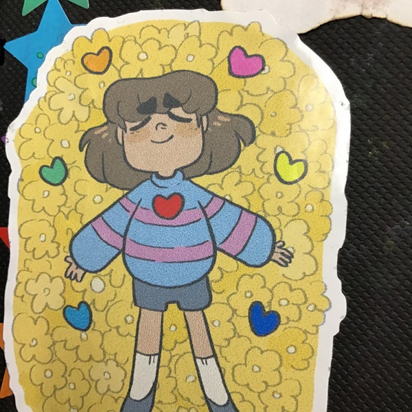 Frisk Undertale Sticker - Etsy