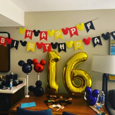Mouse Head AIR Balloon Birthday Party Decorations Centerpieces - Etsy