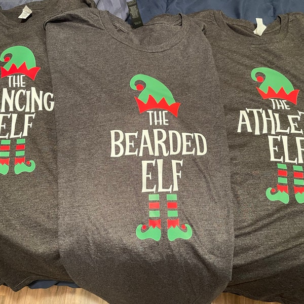 Custom the Elf Shirt, Custom Elf Shirt, Christmas Family Matching ...