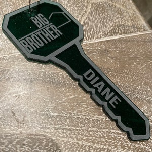Personalized Big Brother Keys LARGE - Etsy