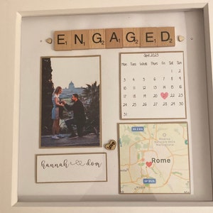 Gift for Brother, Frame for Brother, Personalised Handmade Frame for ...
