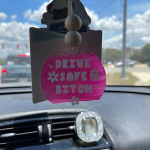 Pastel Tassels Car Charm Bohemian Oil Diffuser Car - Etsy