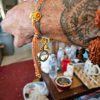 Bandwidth Waist Seal Ethnic Style Tibetan Clothes Robe With String ...