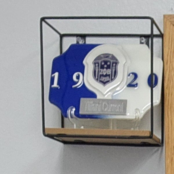 Alpha Phi Alpha Two Tone Desk Trophy - Etsy
