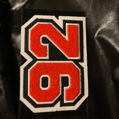 Letterman Jacket Number/letter Chenille Patch - Etsy