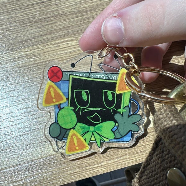 Vee Roblox Dandys World Keychain - Etsy