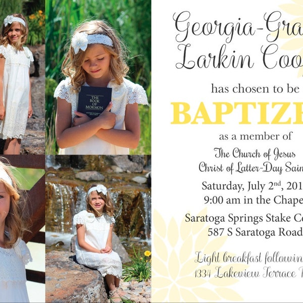 LDS Baptism Invitation, LDS Boy Baptism Invitation, Chalkboard Baptism ... LDS Baptism Invitation, LDS Boy Baptism Invitation, Chalkboard Baptism ...