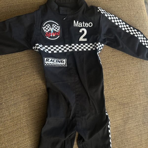 Fast One Birthday-race Car Birthday -two Fast Birthday Custom Race Suit ...