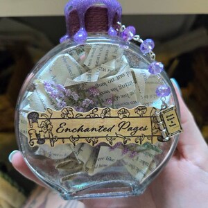 Bottled Starlight Magical Apothecary Potion Bottle Witch and Wizard ...