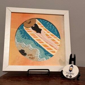 3D Layered Travelling SVG EPS, Airplane Shadow Box, Clouds 3D Svg ...