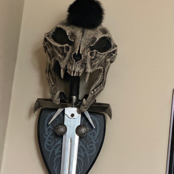 Kurgan Highlander Helmet: Fiberglass Animal Skull Mask, Cosplay LARP ...