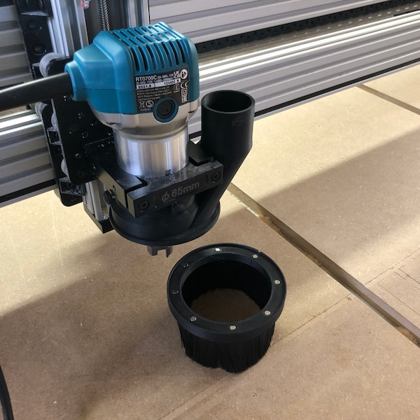 Magkita© (for the Makita RT0701C) - Dustboot Shoe With 2" Flexible ...