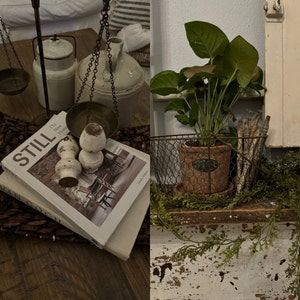 2 Green Peely Chippy Wood Spindle Post, Spindle Post Farmhouse Shabby ...