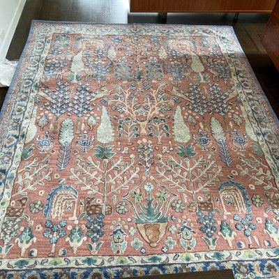 Hand Tuft Rug, Designer Irregular Tuft Rug, Custom Tuft Rug, Woolen ...