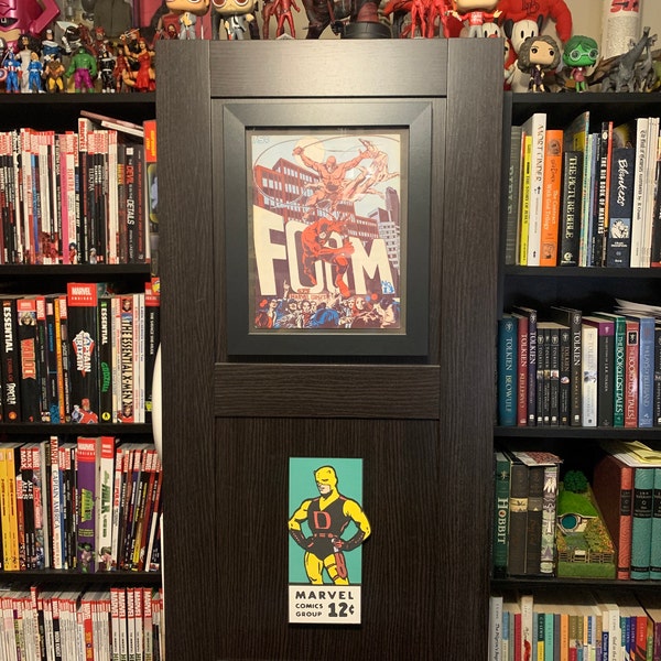 Comic Book Art: Silver Surfer Corner Box - Etsy