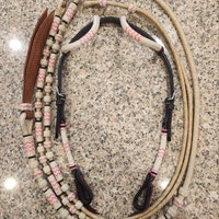 Handmade Bosal Set, 40 Plaits Rawhide Natural Bosal Set, Bosal Set ...