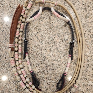 Handmade Bosal Set, 40 Plaits Rawhide Natural Bosal Set, Bosal Set ...