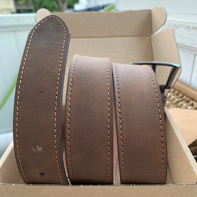 Father's Day Leather Belt, Customized Belt for Him, Personalized Belt ...