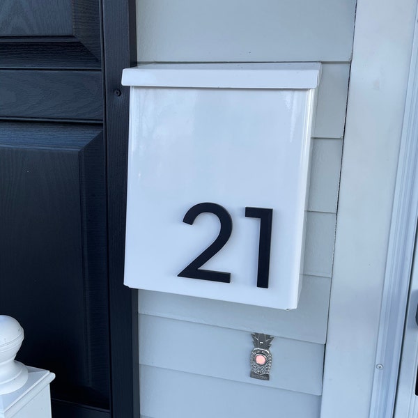 4" Magnetic Address Number - Etsy