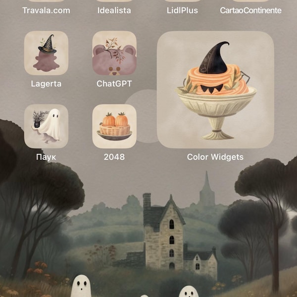 Green Magic Wizard App Icons Snake Ios Magical Wizarding iPhone Icons ...