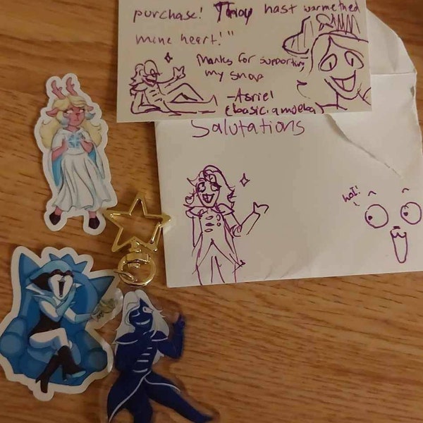 TBHK Acrylic Keychains. 2.5". Hanako, Nene Yashiro, Kou Minamoto ...