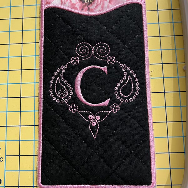 ITH A6 and A5 Set Notebook Cover Machine Embroidery File 8x12 ...