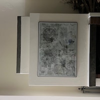 Black Poster Frame, Thin Metal Picture Photo Frame, Various Size A2, A3 ...