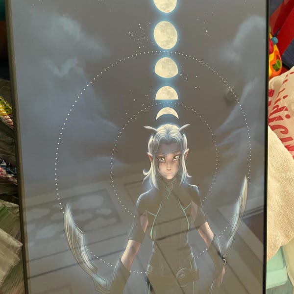 Rayla Dragon Prince Poster Print Wall Art Decor Fanart Animation - Etsy