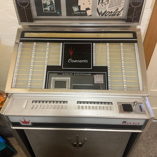 Jukebox Rowe AMI Manual High Resolution Instant Pdf. Models MM3 (music ...