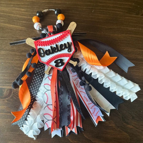 Bogg Bag Tassel and Charm, Bookbag Tag, Diaper Bag Tag, Custom Colors ...