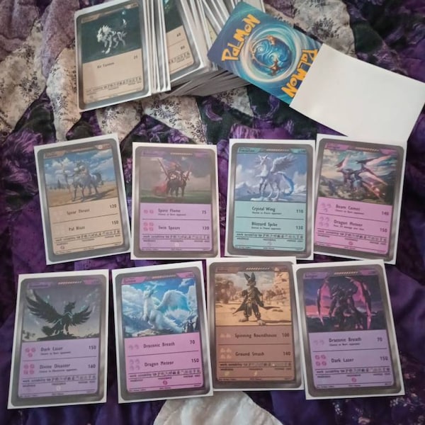 Palworld - Fan Art Trading Cards - Etsy