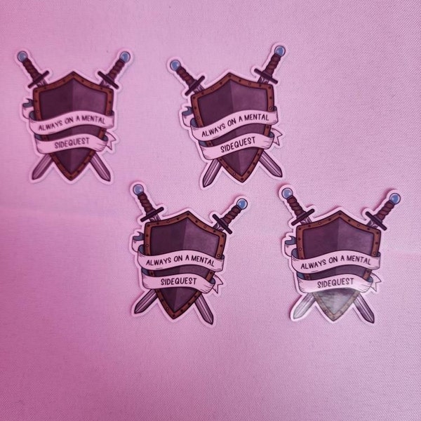 ADHD Sticker, Running Late, ADHD Planner, ADHD Gift Idea, Funny Adhd ...