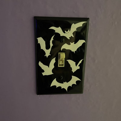 Custom Glow in the Dark Single Wide Light Switch and Outlet Cover ...