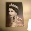 Punk Queen Elizabeth Winking Canvas Art Wall Art Graffiti Print Picture ...