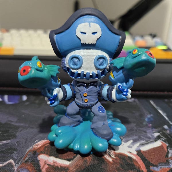 Custom Skylanders Bone Chompy Figure - Etsy