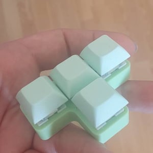 Pink Mechanical 10 Key Grenade Fidget - Etsy