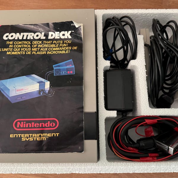 NES Control Deck / Challenge Set Polystyrene (aka Polys / Inserts ...