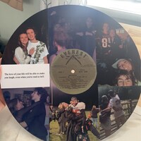 One Direction Vinyl Record Photo Collage - Vintage Record - Vinyl ...