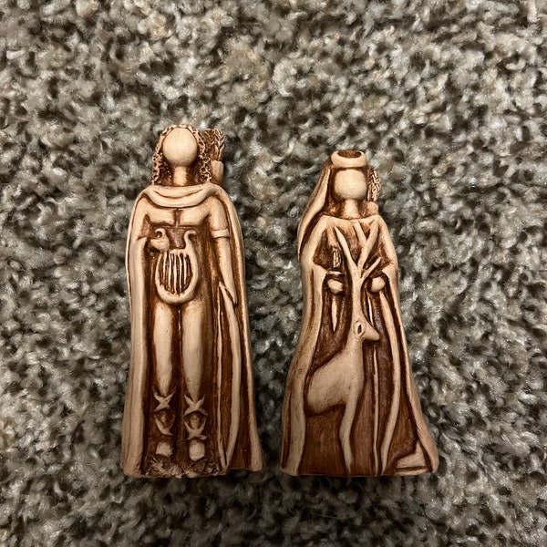 Apollo Statue God / Phoebus / Apolo Mini Figure of Clay / He is the Son ...