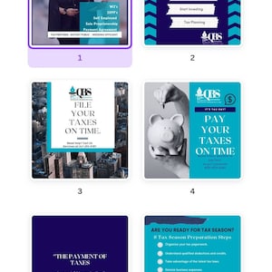 Tax Preparer Digital Business Card & Standard Business Card Bundle, Tax ...