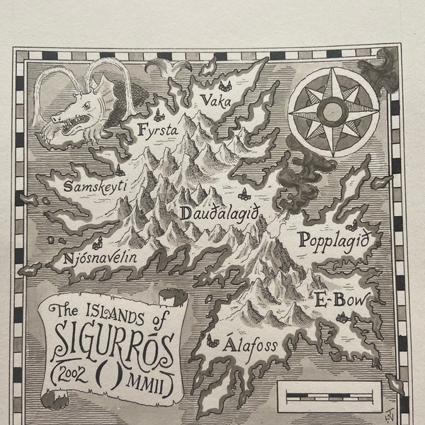 Map of the Iron Range Commonwealth: the Arrowhead Republic - Etsy