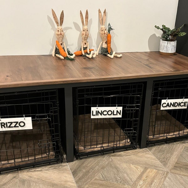 Personalized Pet Crate Sign | Personalized Hanging Crate Tag | Gift for ...