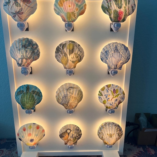 Night Light Display Board for Retail, Vendors, Craft Shows, 12 Outlet ...
